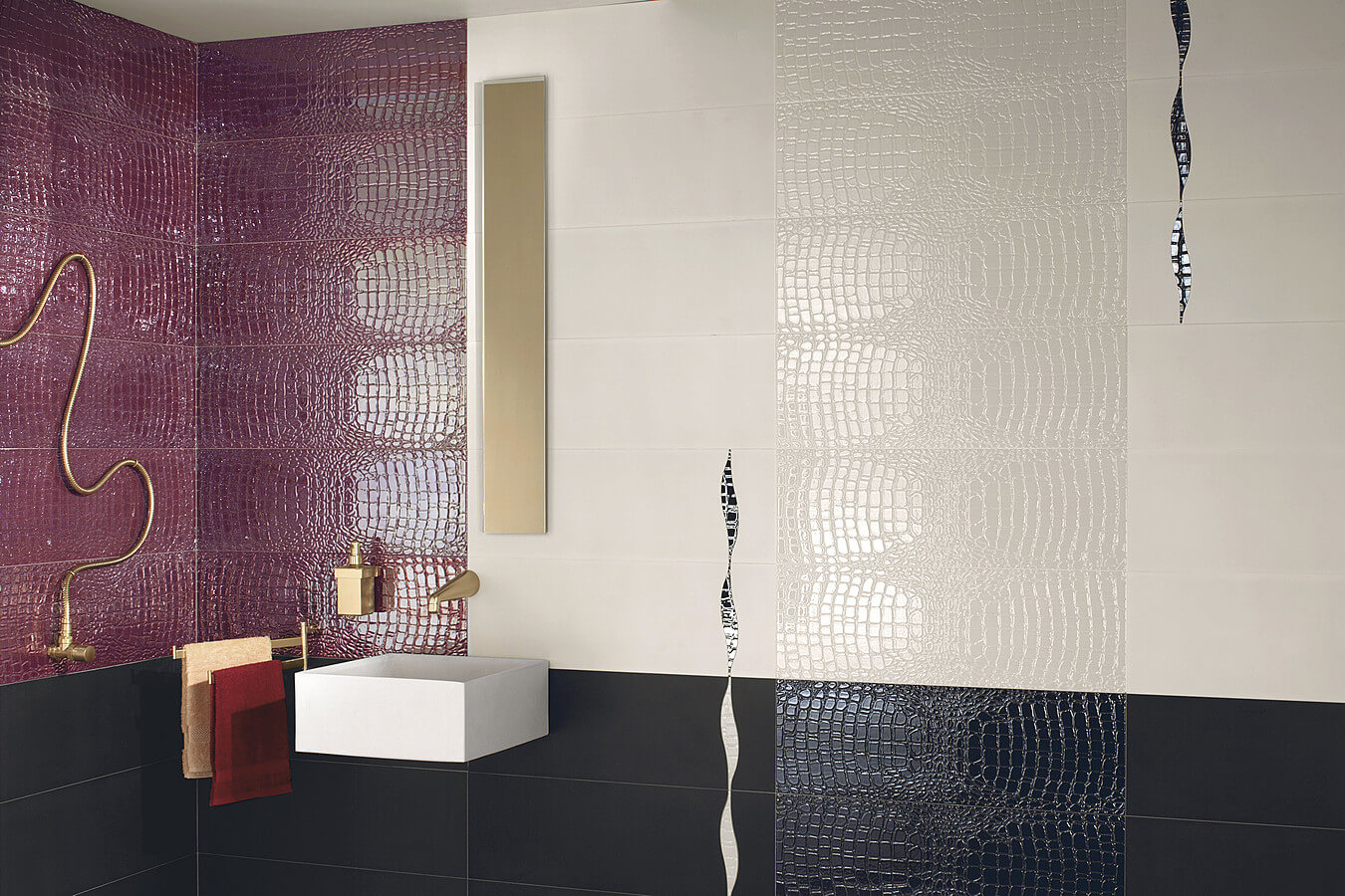 Коллекции керамической плитки в анималистическом стиле.