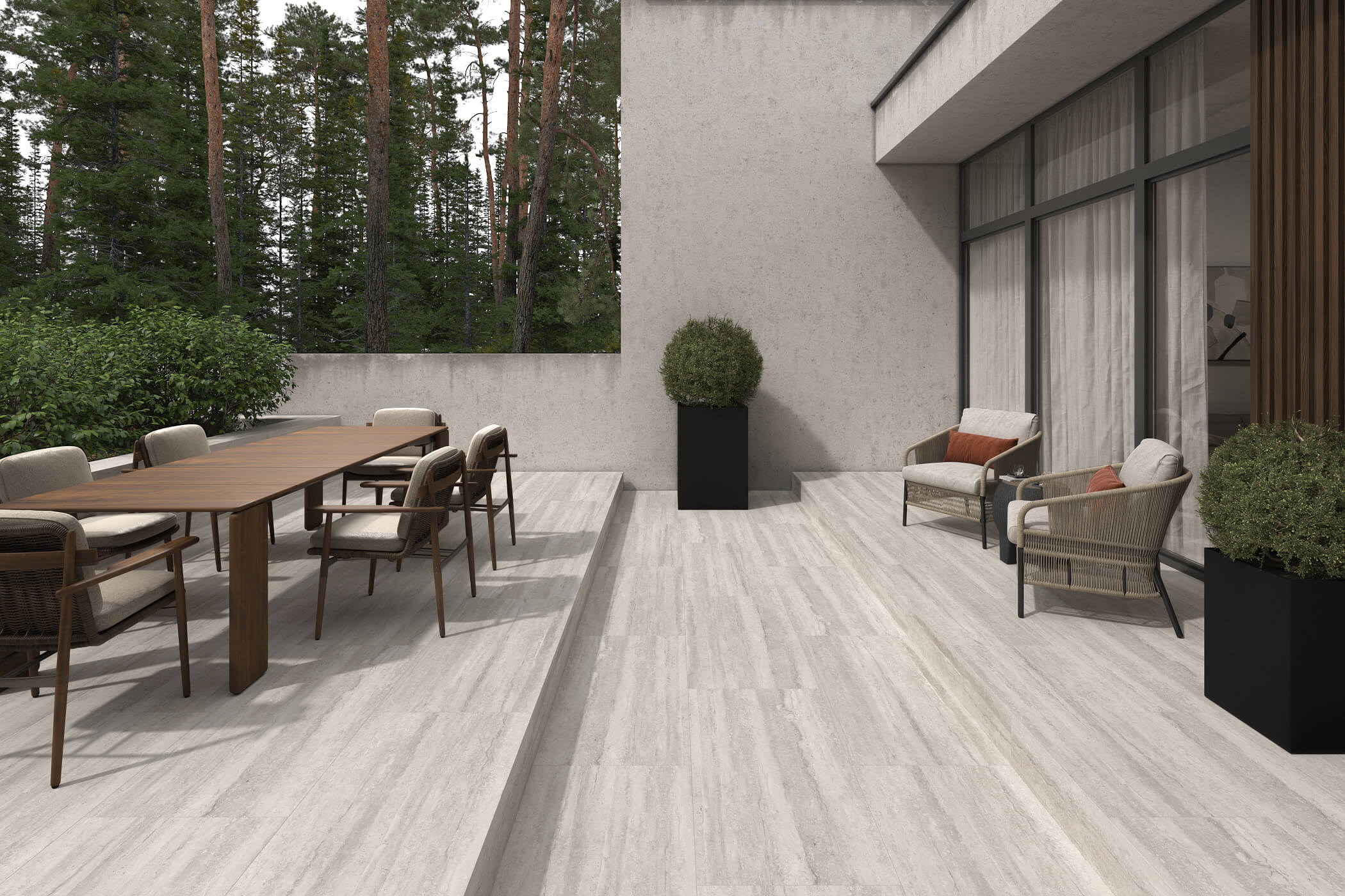 Travertine Vein Natural MATT